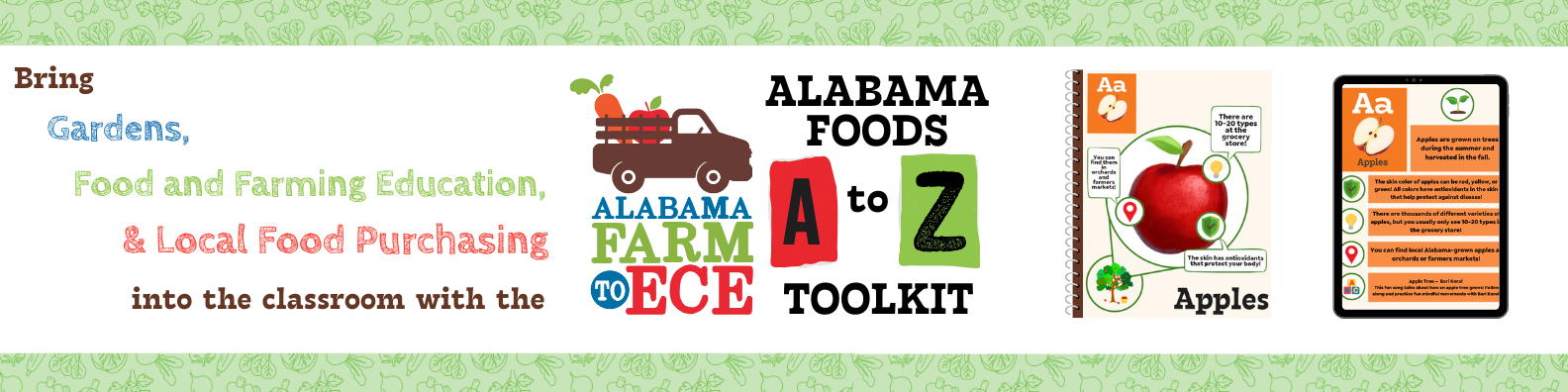 Bringing Farm to ECE Experiences into the Classroom with the Alabama Foods from A to Z Toolkit ...